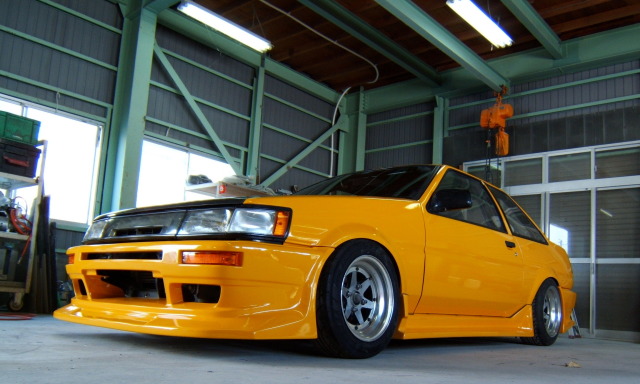 スペックーR AE86 サイドステップ ソフトFRP（前/後期） [j.blood]